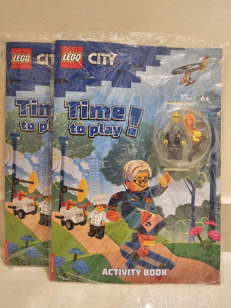 Lego Activity Book with Mini Figurines, Hobbies & Toys, Toys & Games on ...