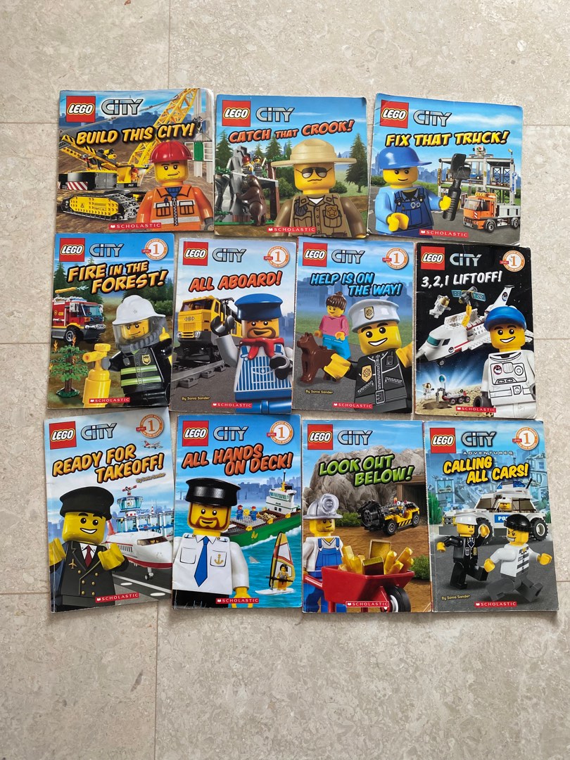 Lego city books, Hobbies & Toys, Books & Magazines, Fiction & Non ...