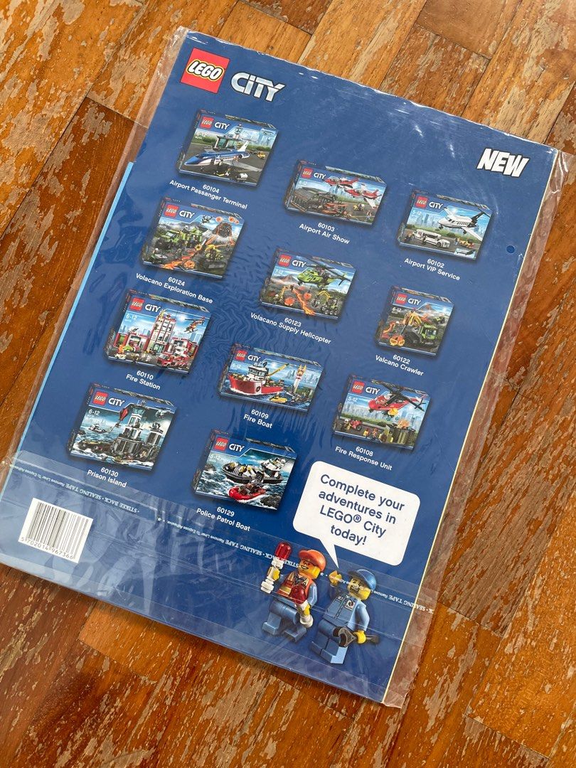 Lego City Passport and Stickers, Hobbies & Toys, Toys & Games on Carousell