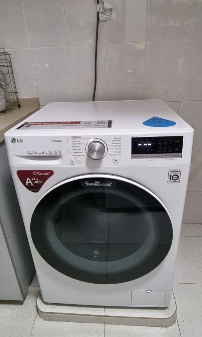 LG Front Load Washing Machine, TV & Home Appliances, Washing Machines ...