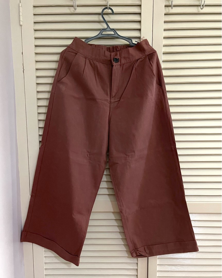 Light rust cotton pants, Women's Fashion, Bottoms, Other Bottoms on ...