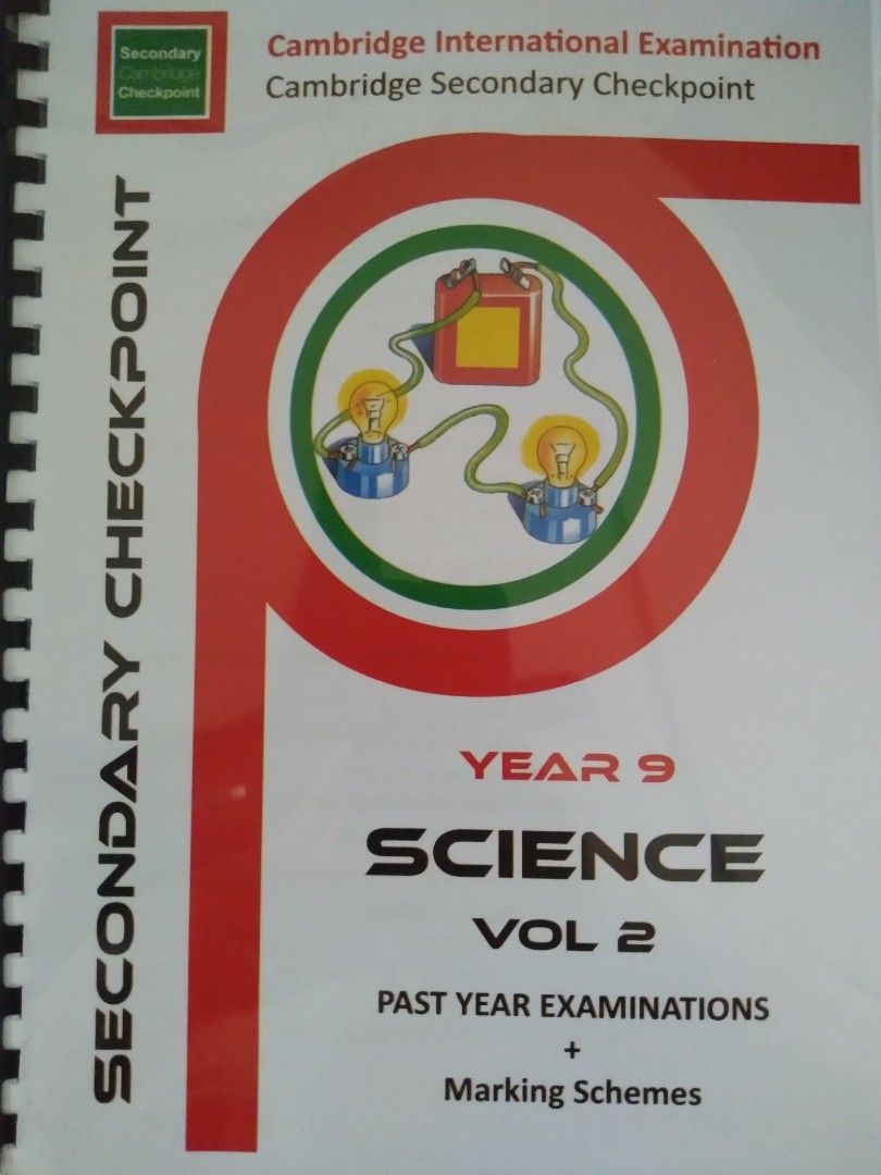[LIKE NEW] Science Year 9 Checkpoint Past Year Exam Paper, Hobbies ...