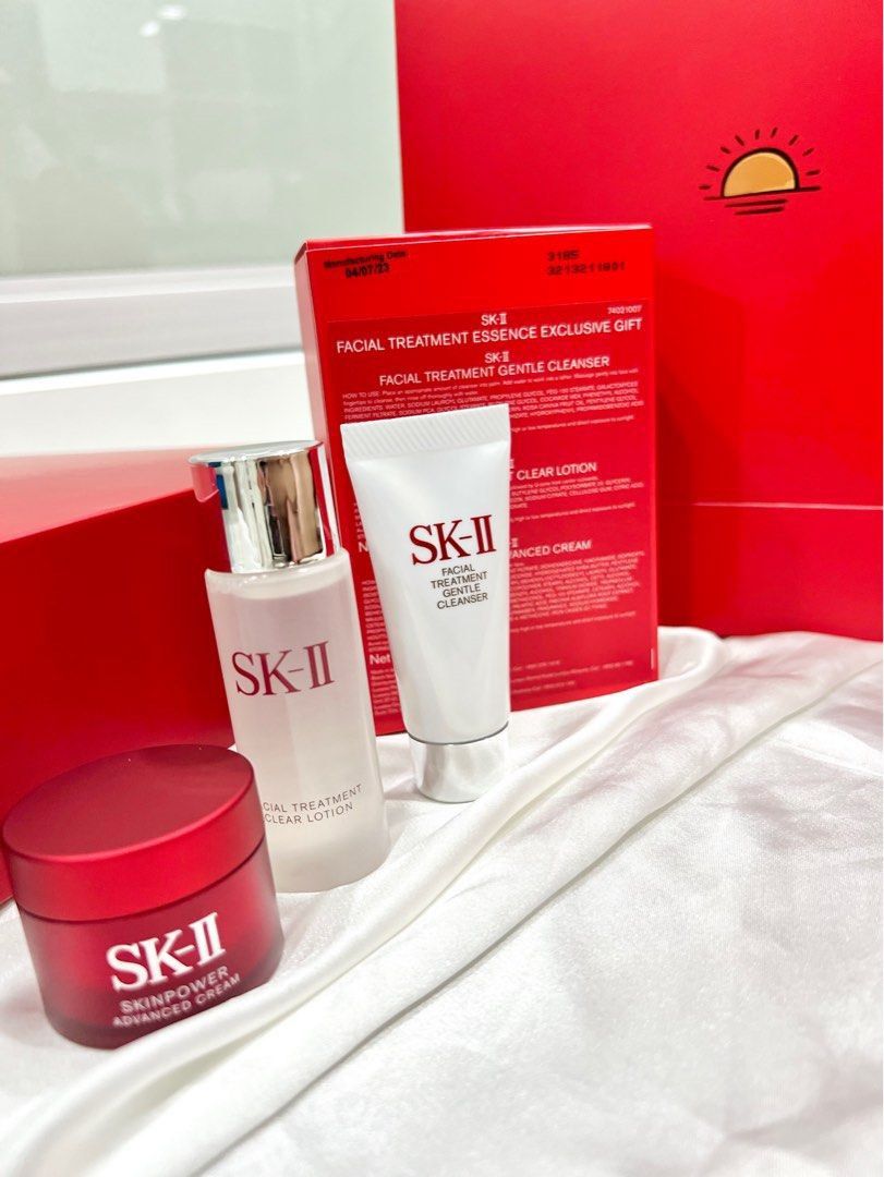 Limited Edition SK-II x Maison Kitsune Face Care Set, Beauty & Personal Care, Face, Face Care on ...