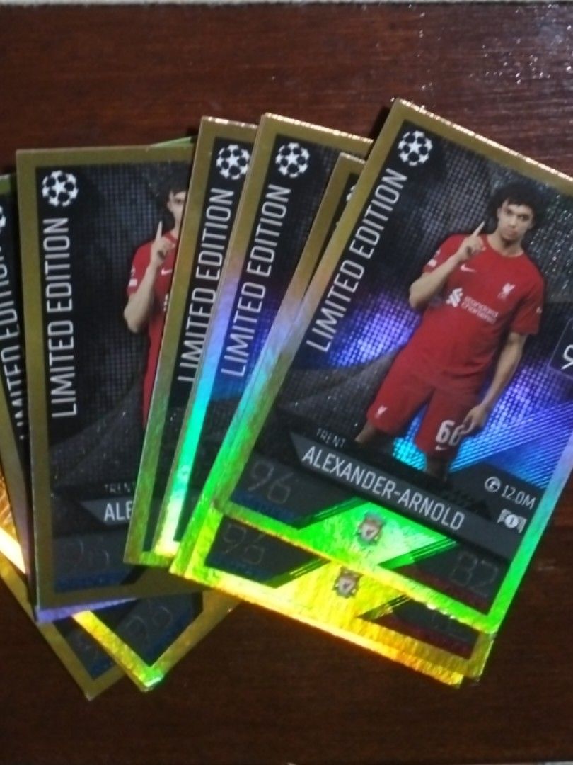 *LIMITED EDITION UCL* Trent Alexander-Arnold Match Attax Card 22/23 ...