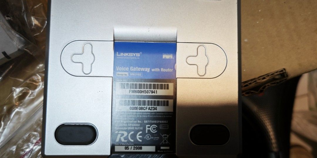 Linksys Sip Terminal Gateway Computers And Tech Office And Business