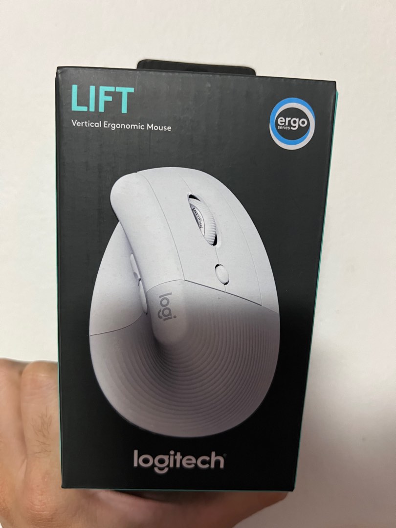 Logitech Ergonomic Light Wireless Mouse White Computers And Tech Parts And Accessories Mouse