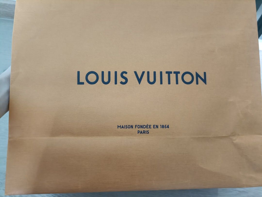 Louis Vuitton paper bag, Luxury, Accessories on Carousell
