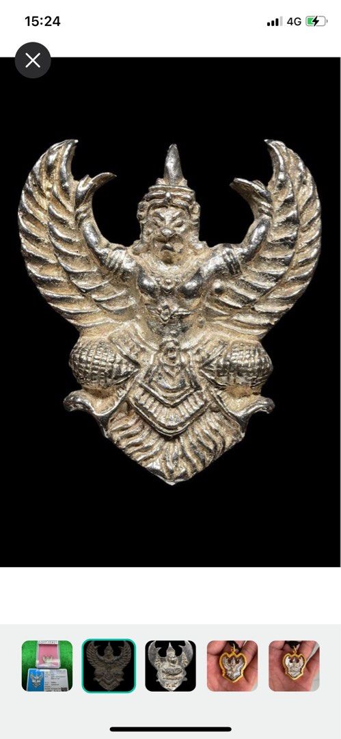 Lp Wara Wala Phaya Krut Garuda Amulet 2537, Hobbies & Toys, Memorabilia ...
