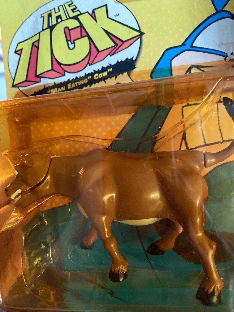 Man Eating Cow from The Tick, Hobbies & Toys, Toys & Games on Carousell