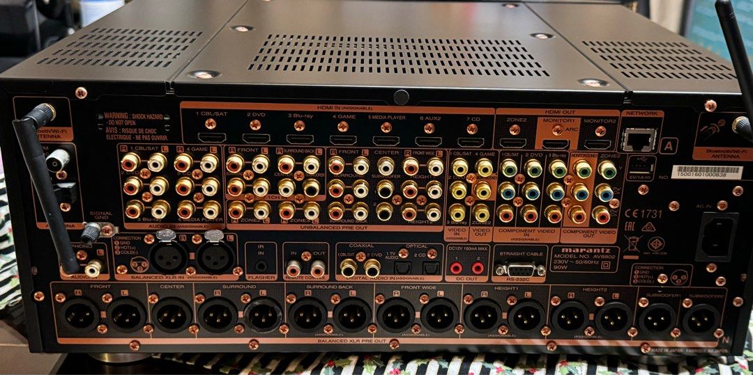 Marantz AV8802 Atmos processor, Audio, Soundbars, Speakers & Amplifiers ...