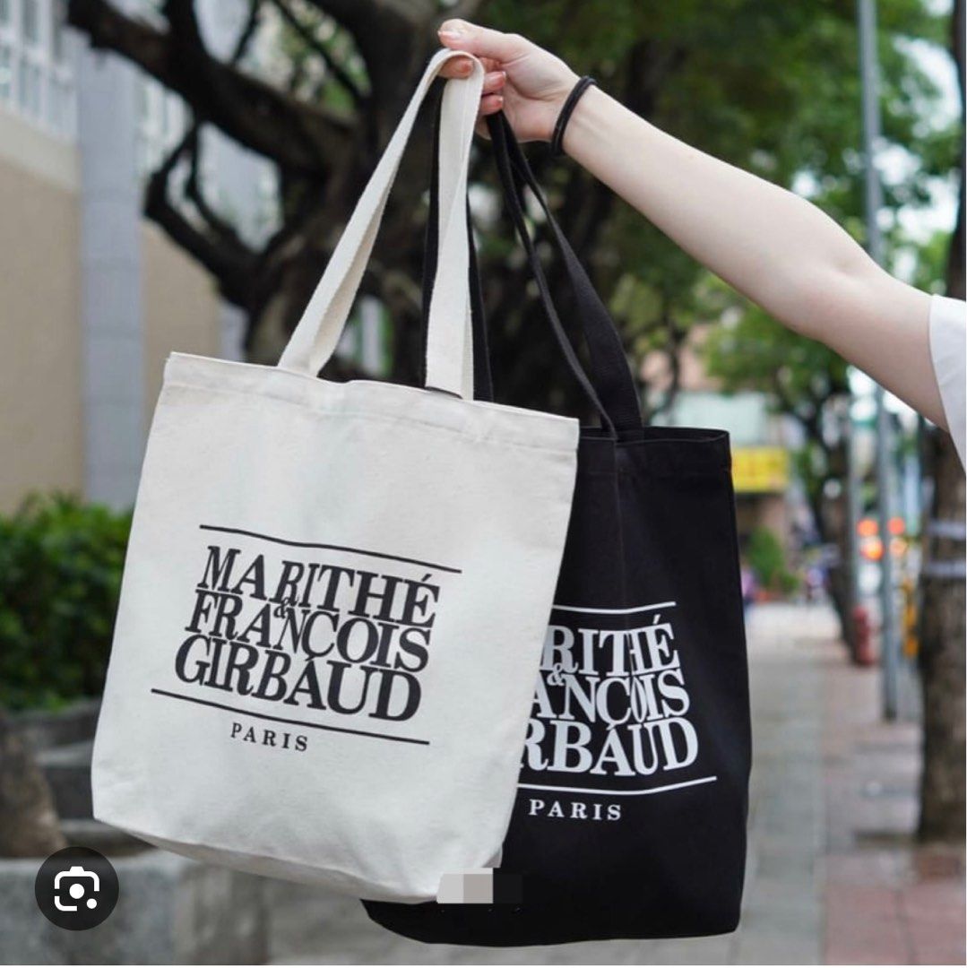 Marithe Francois Girbaud Tote Bag in cream, Women's Fashion, Bags ...