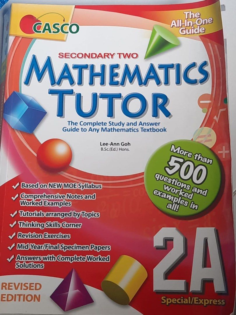 Math Assesment books for Sec 1 and Sec 2, Hobbies & Toys, Books ...