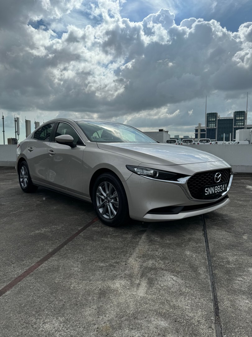 2023 Mazda 3 M-Hybrid FOR RENT PHV PERSONAL, Cars, Car Rental on Carousell