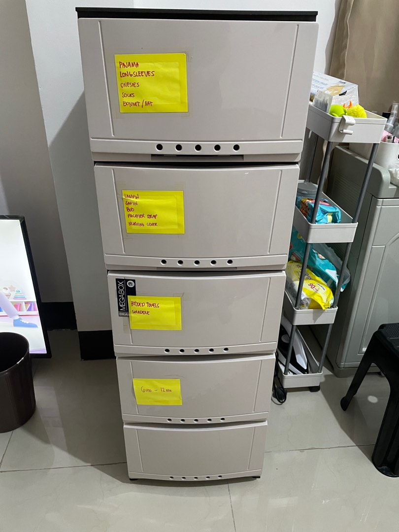 Megabox 5-Layer Drawer, Furniture & Home Living, Furniture, Shelves ...