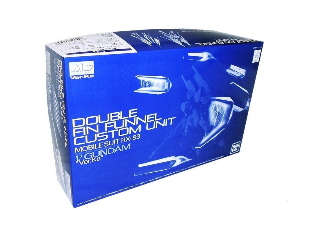 Mg Nu gundam double fin funnel expansion, Hobbies & Toys, Toys & Games ...