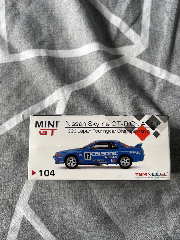 Mini gt r32 (blue), Hobbies & Toys, Toys & Games on Carousell