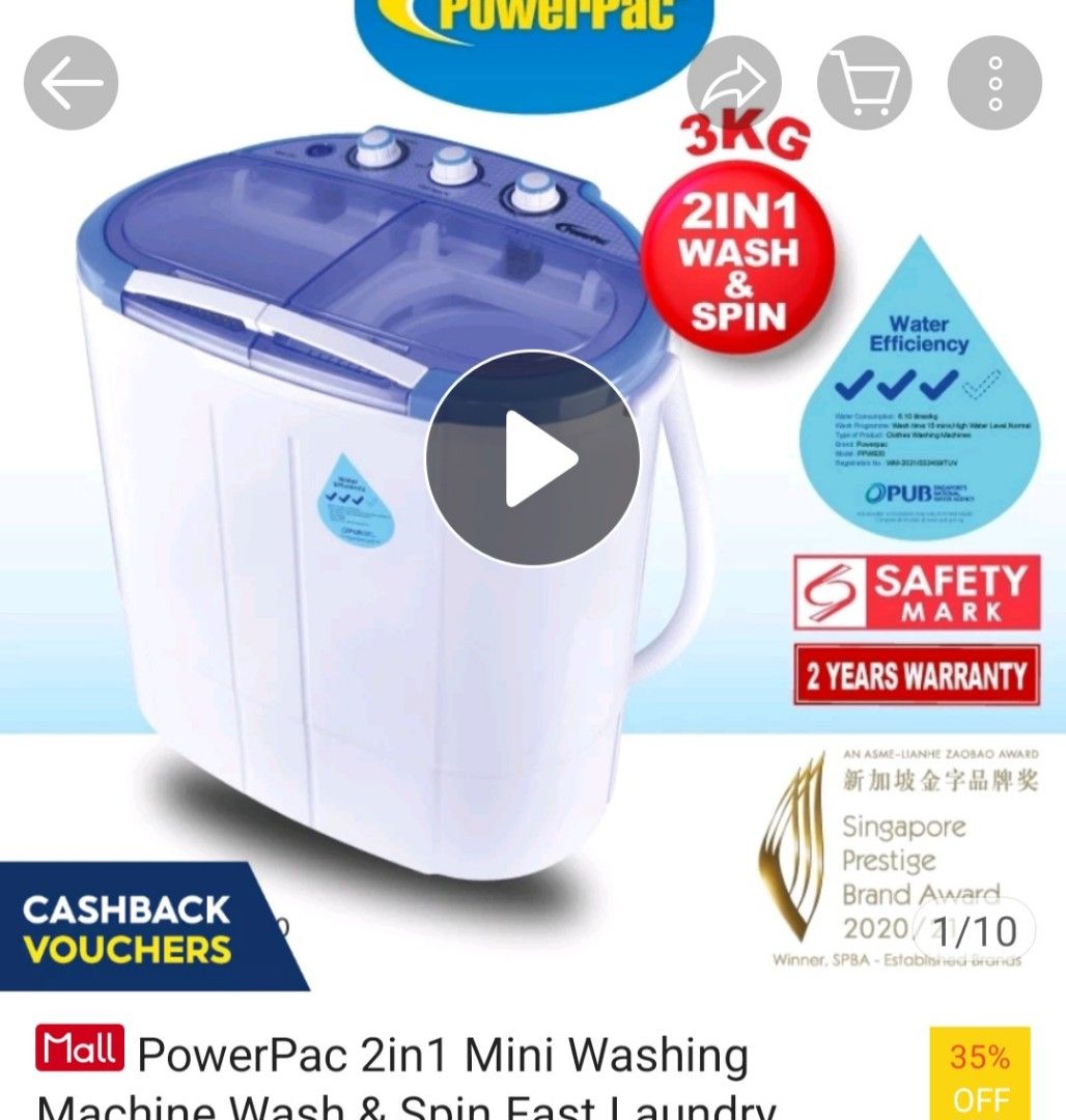Mini washing machine, TV & Home Appliances, Washing Machines and Dryers ...