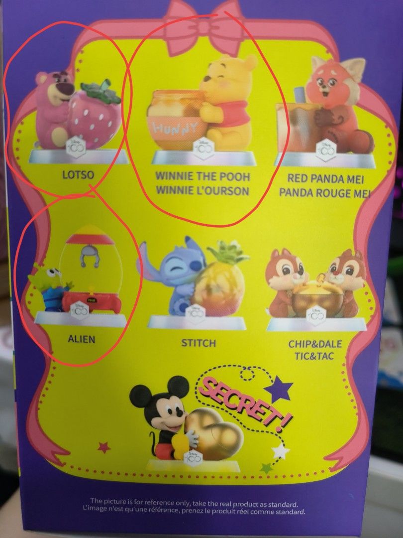 Miniso Happy Hug blind box Disney 100, Hobbies & Toys, Toys & Games on ...