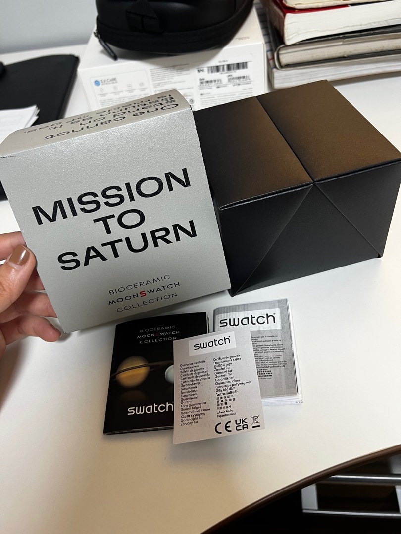 Mission To Saturn Swatch x Omega BOX ONLY, Everything Else, Others on ...