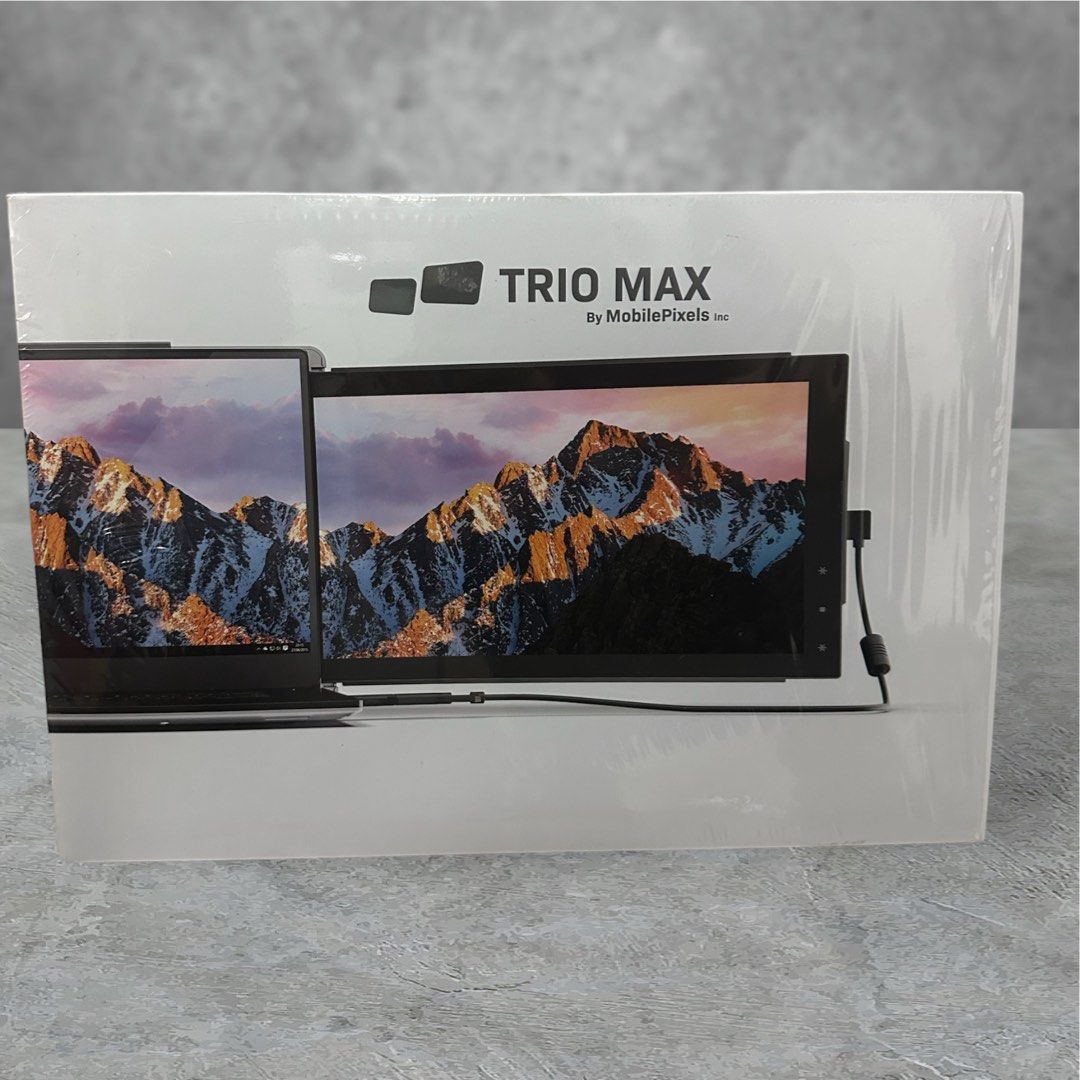 Mobile Pixels TRIO MAX Laptop Monitor Extender, 電腦＆科技, 電腦周邊及配件, 電子屏幕 ...
