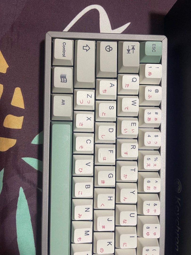 Modded Keychron K6 Custom mechanical gaming keyboard, Computers & Tech ...