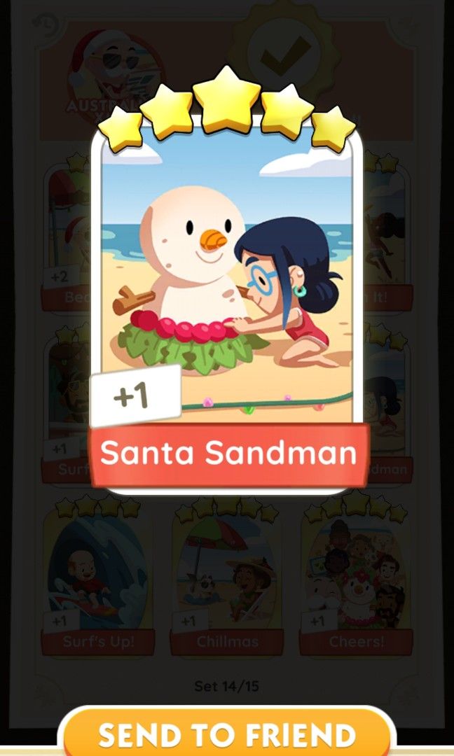 Monopoly go Santa sandman, Video Gaming, Gaming Accessories, In-Game ...