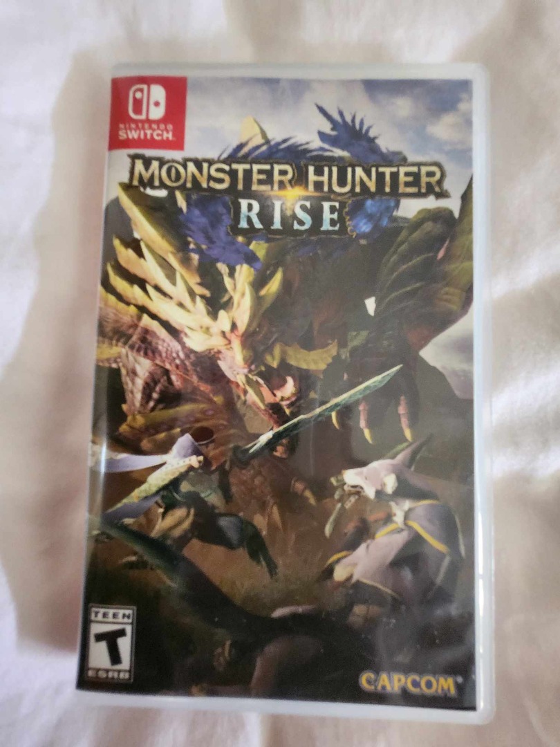 Monster Hunter Rise - Nintendo Switch, Video Gaming, Video Games ...