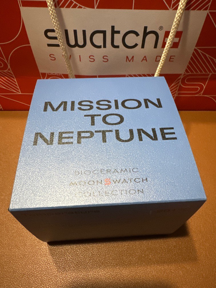 Moonswatch Neptune, Luxury, Watches on Carousell