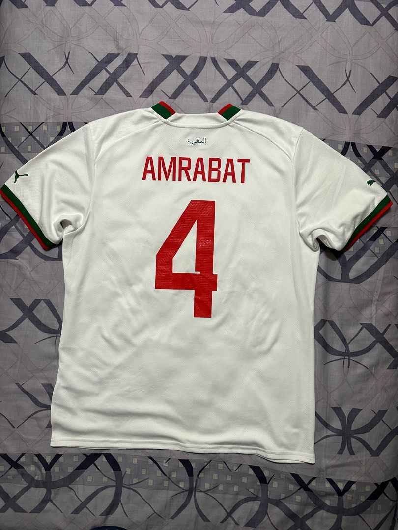 MOROCCO PUMA 2022 AWAY Jersey, Sports Equipment, Other Sports Equipment ...