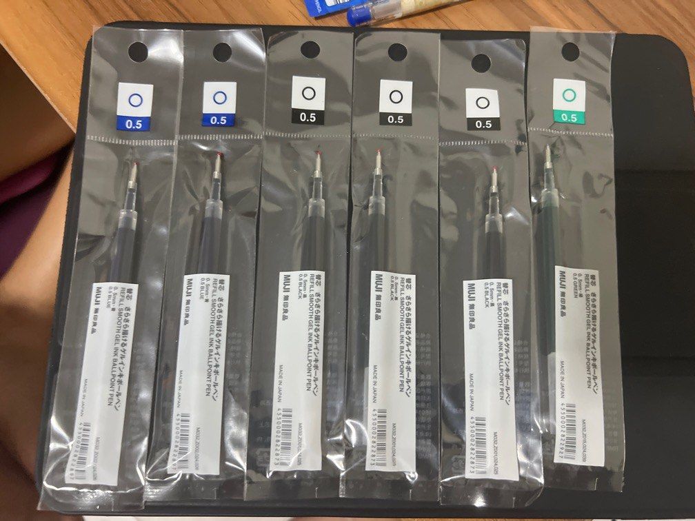 Muji Pen Refill, Hobbies & Toys, Stationery & Craft, Stationery ...