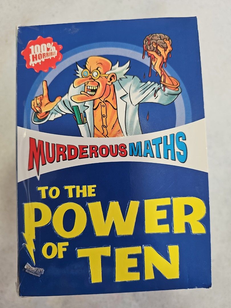 Murderous Maths - 1 complete set of 10 books, Hobbies & Toys, Books ...