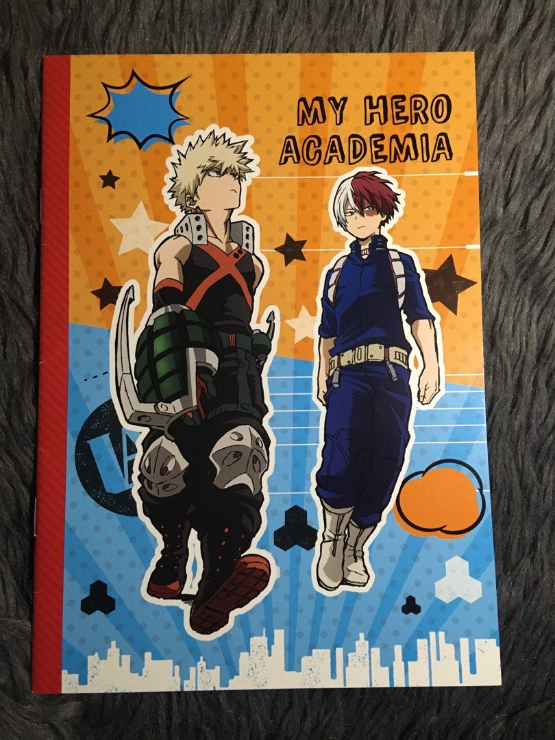 My Hero Academia ~Katsuki Bakugo/Shoto Todoroki Notebook (Authentic ...