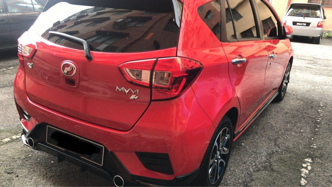 MYVI REAR DIFFUSER/ BUMPER WITH DUMMY EXHAUST, Auto Accessories on ...