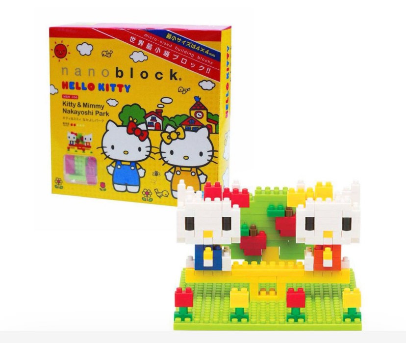 Nano block Hello Kitty Rilakkuma Couple activity, Hobbies & Toys, Toys ...
