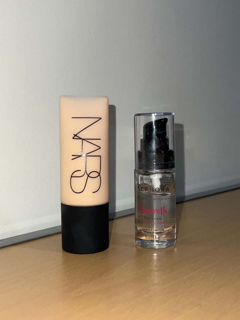 NARS Foundation & Sephora Primer, Beauty & Personal Care, Face, Makeup ...
