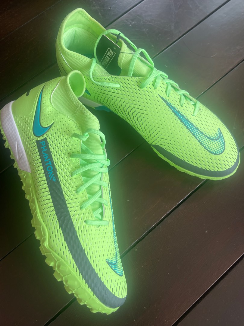 Nike Phantom GT futsal lime yellow, Sports Equipment, Sports & Games, Racket & Ball Sports on ...