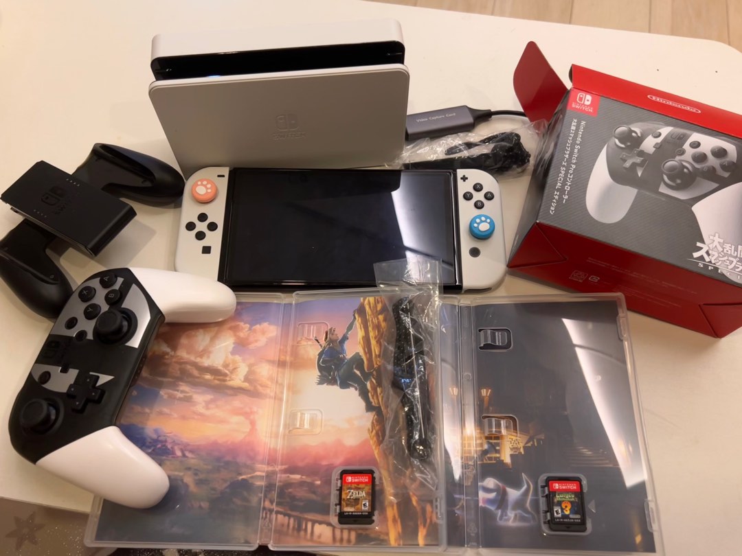 Nintendo Switch OLED - Japanese version, Video Gaming, Video Game ...