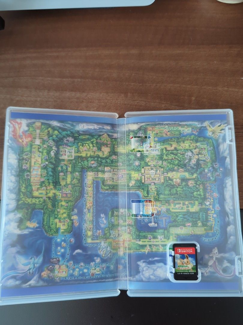 Nintendo Switch Pokemon Evee Let's Go, Video Gaming, Video Games ...