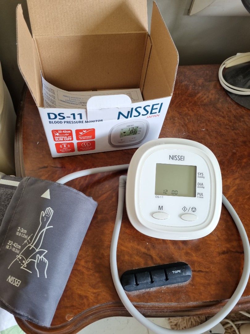 Nissei blood pressure monitor, Health & Nutrition, Health Monitors ...