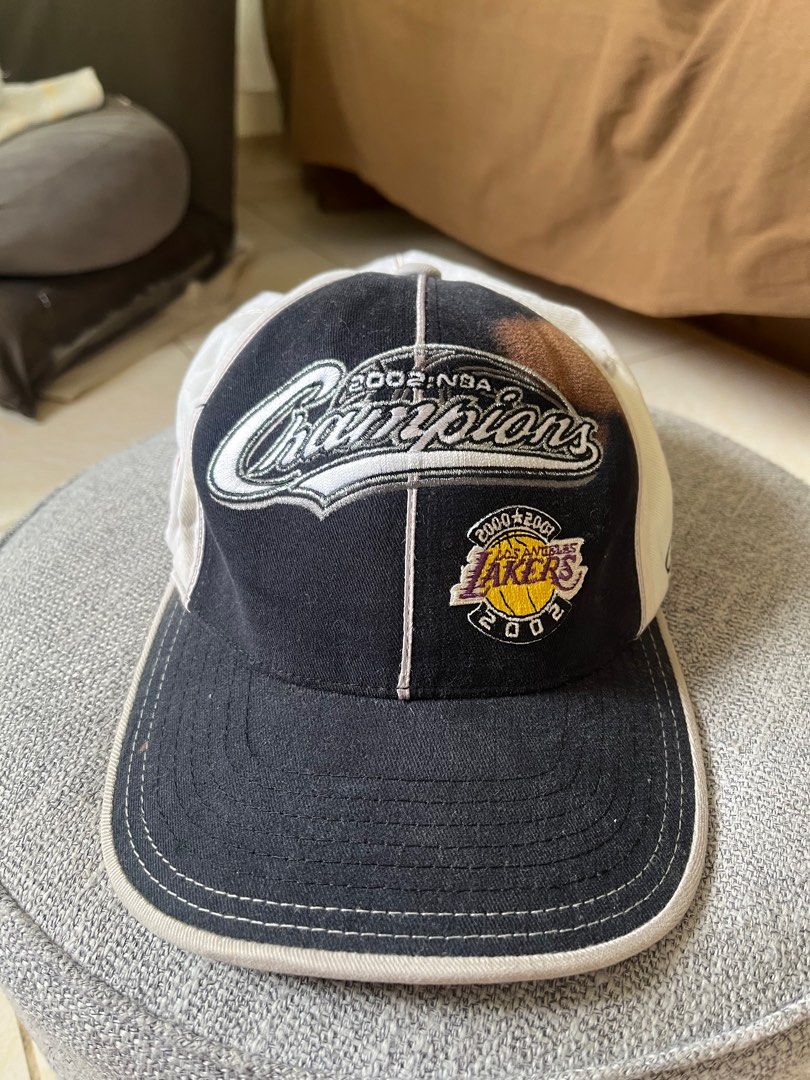 Official LA Lakers 2002 NBA Championship fitted cap 2000s vintage, Men ...