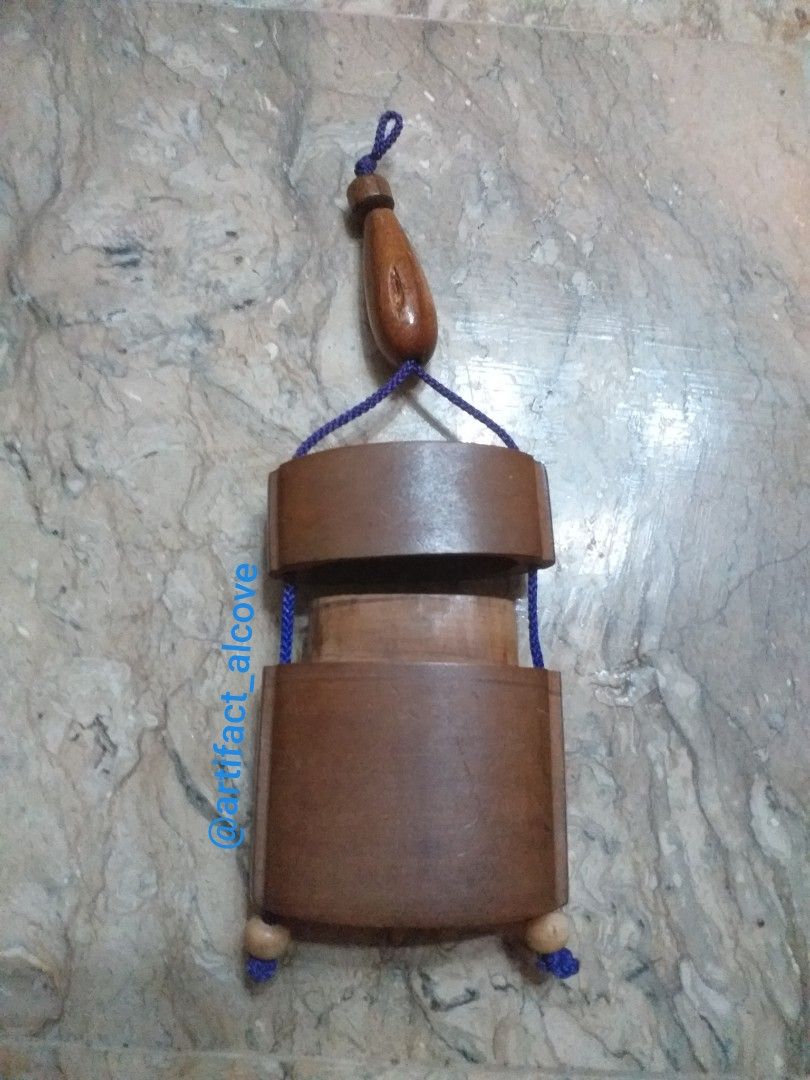 Old Inro Japanese Stamp Case Seal Med Pill Box Vintage Display Decor ...