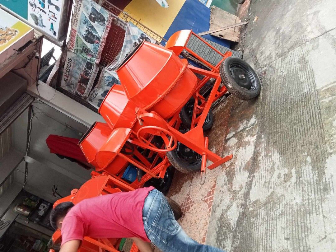 One bagger cement mixer A frame, Commercial & Industrial, Construction ...