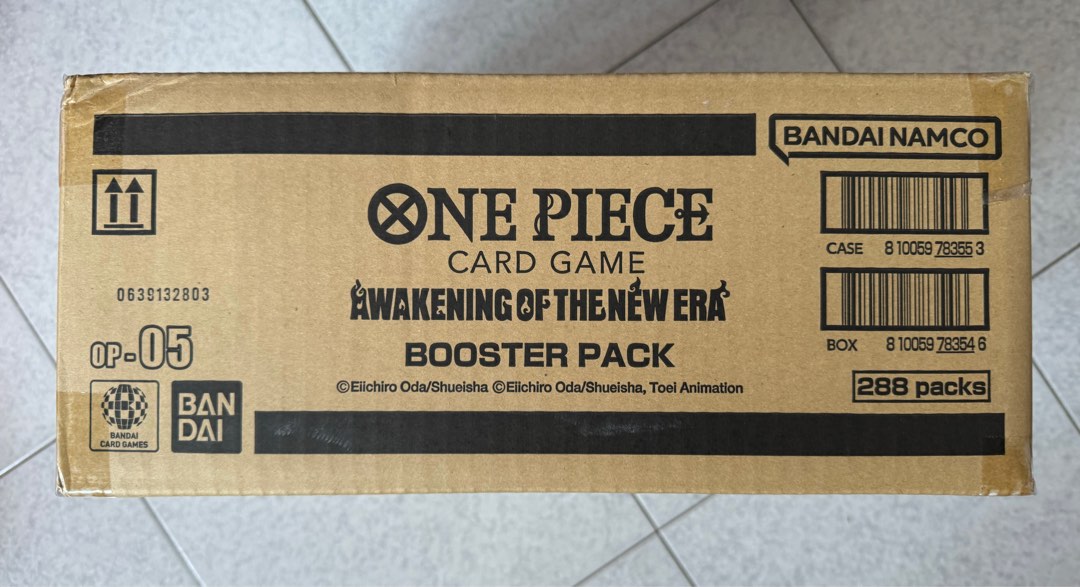 One Piece OP05 OP5 Awakening of the New Era Sealed Case (English ...