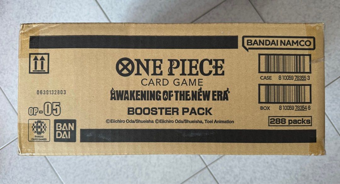 One Piece OP05 OP5 Awakening of the New Era Sealed Case (English ...