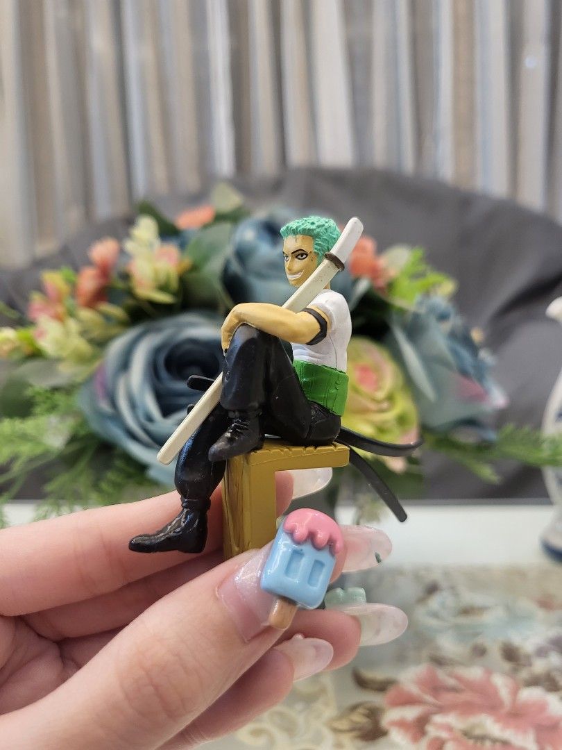 One Piece Zoro Sitting Display, Hobbies & Toys, Toys & Games on Carousell