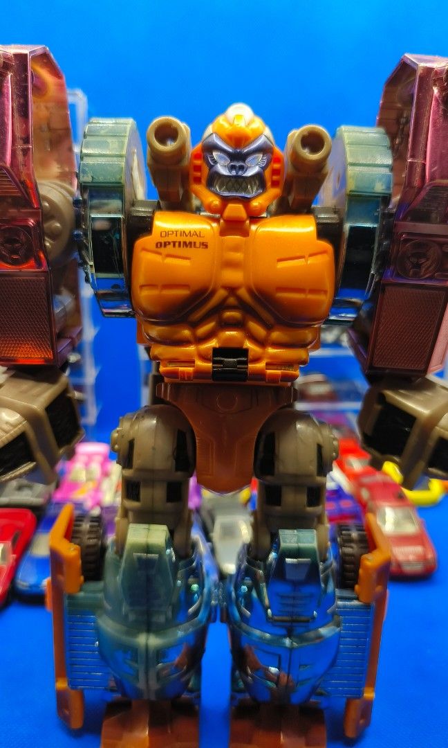 OPTIMAL OPTIMUS PRIME Transformers Beast Wars Transmetal Action 1997 ...