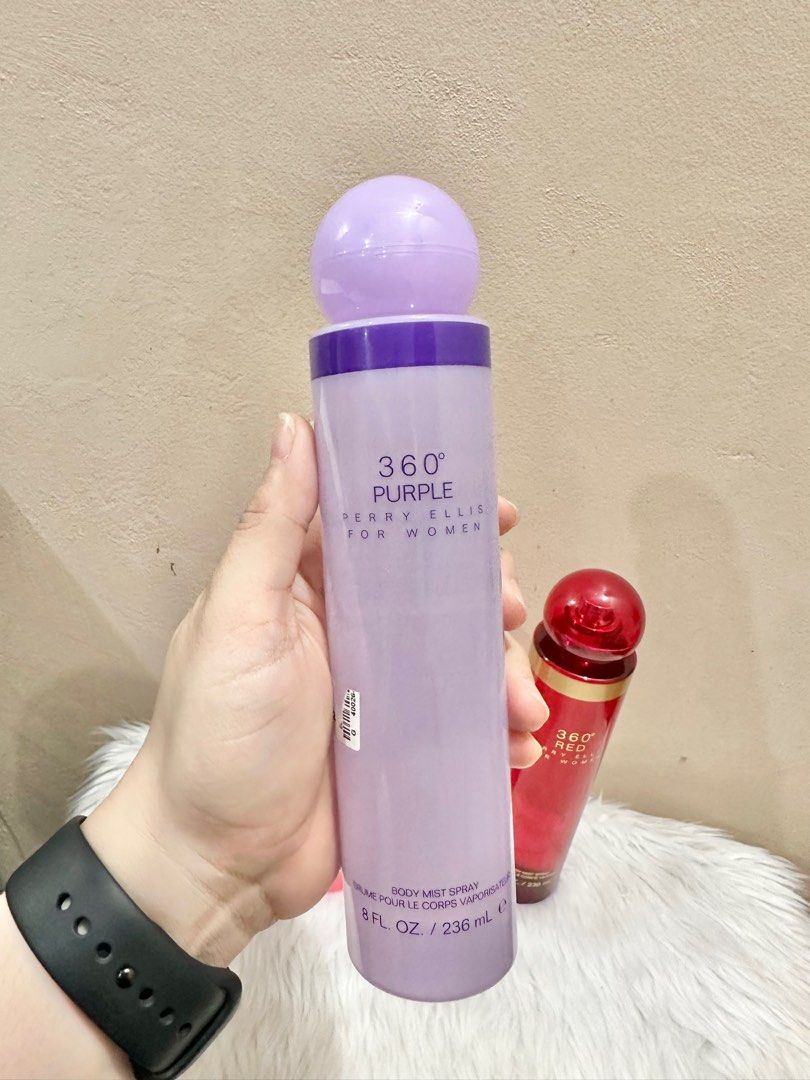Original Perry Ellis for Women Purple Body Mist 236ml, Beauty ...
