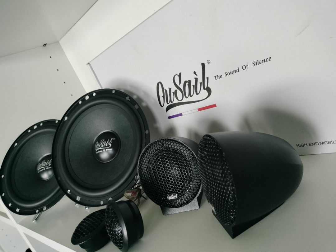 OUSAIL 3 way speaker, Car Accessories, Accessories on Carousell