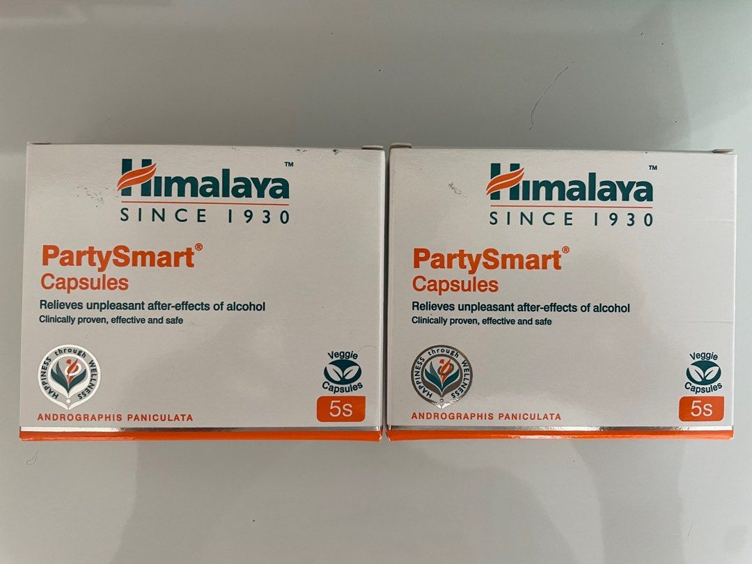 Party smart capsules from Himalaya, Health & Nutrition, Assistive ...