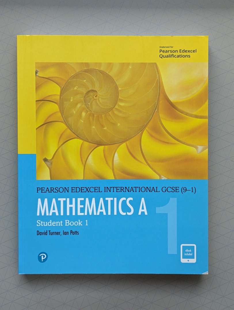 Pearson Edexcel IGCSE Mathematics A Student Book 1, Hobbies & Toys ...